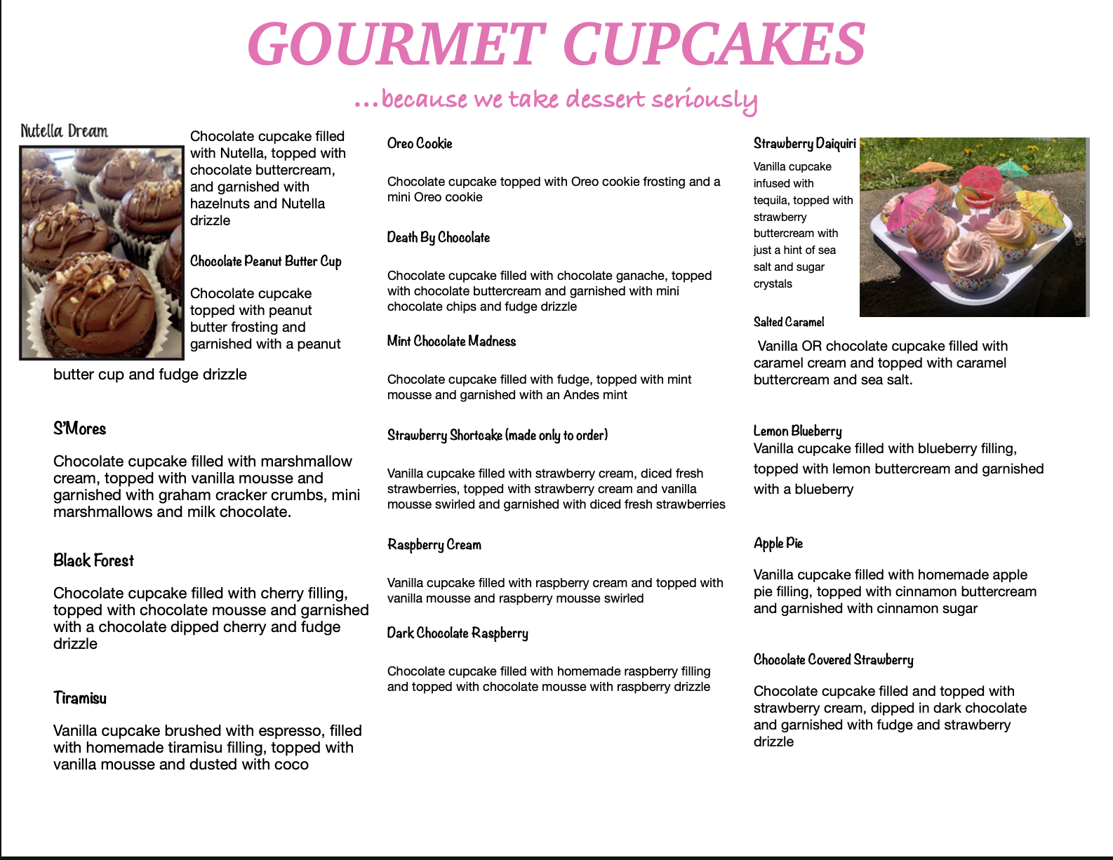 Cupcakes — Louie's Bakery