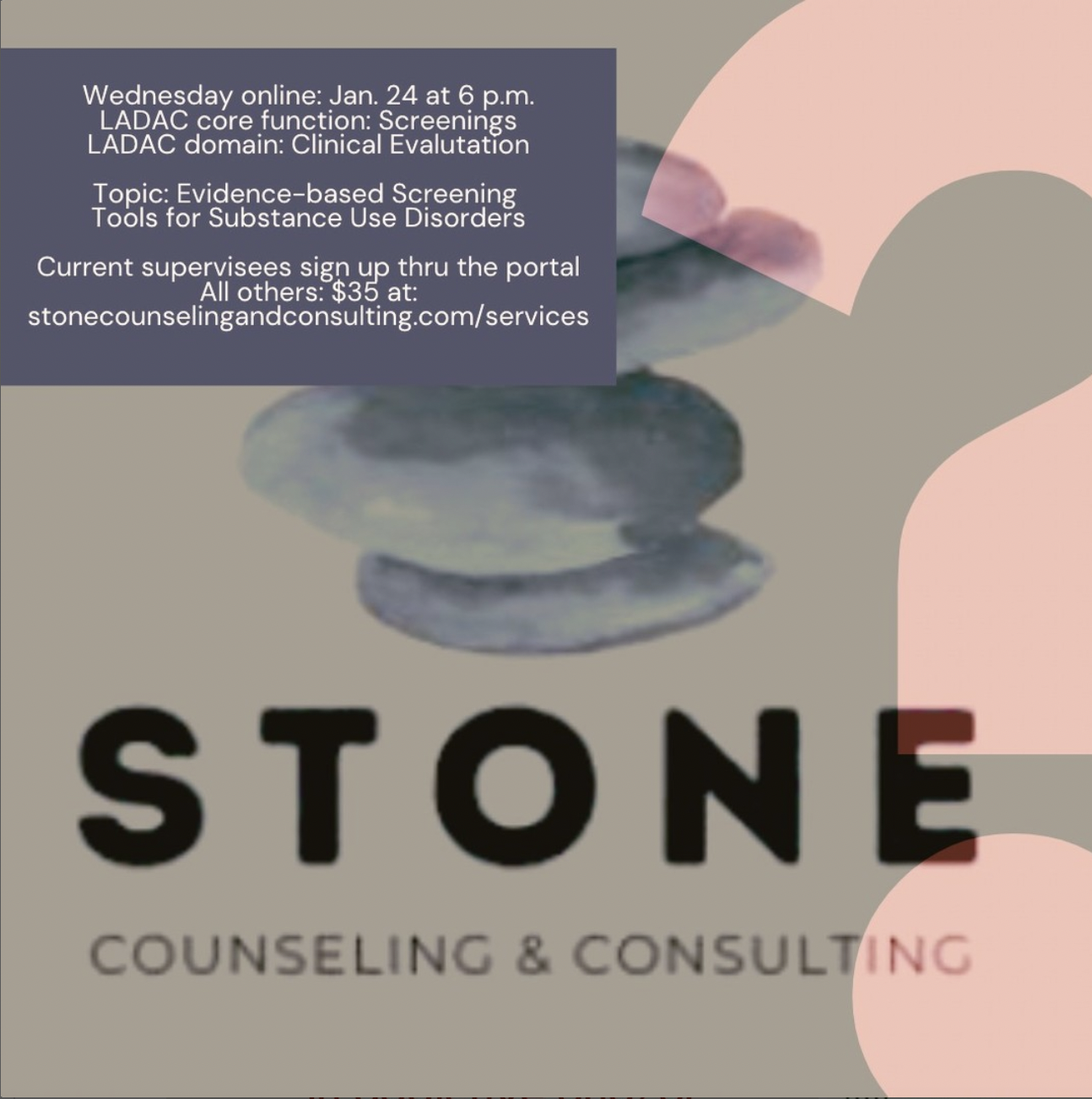 Services — Stone Counseling & Consulting