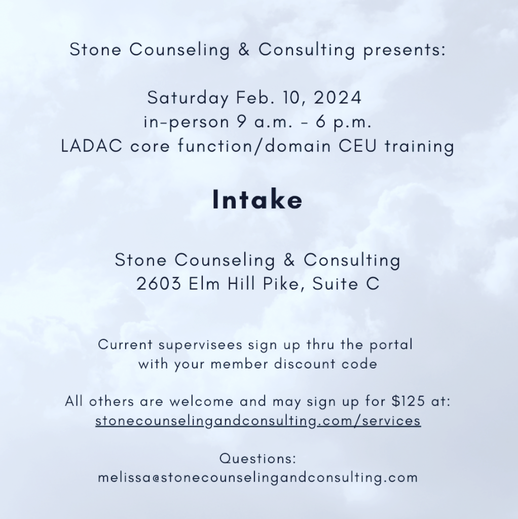 Services — Stone Counseling & Consulting