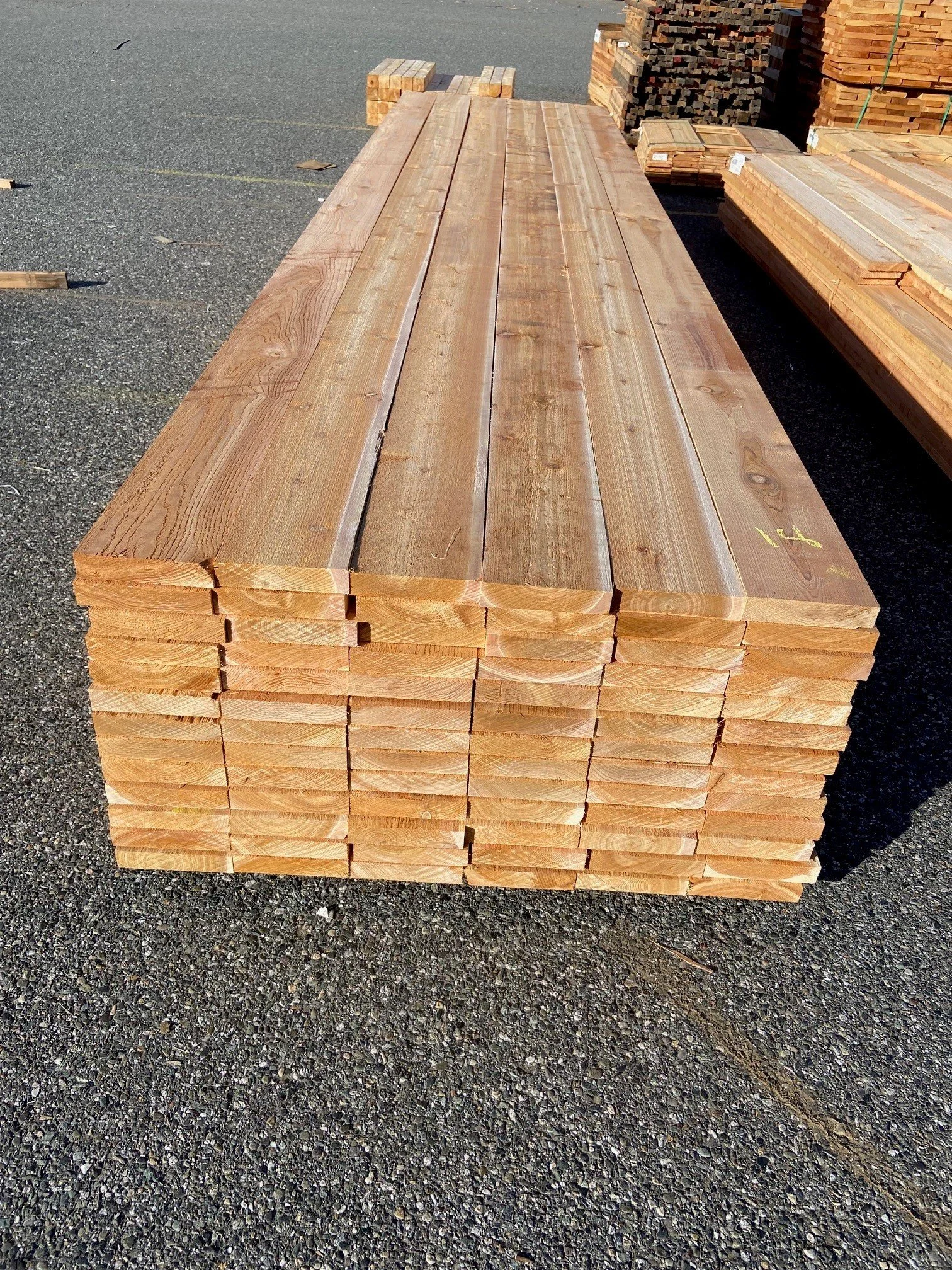 Cedar Rough-Headed Dimension — West Bay Forest Products — Your Western ...