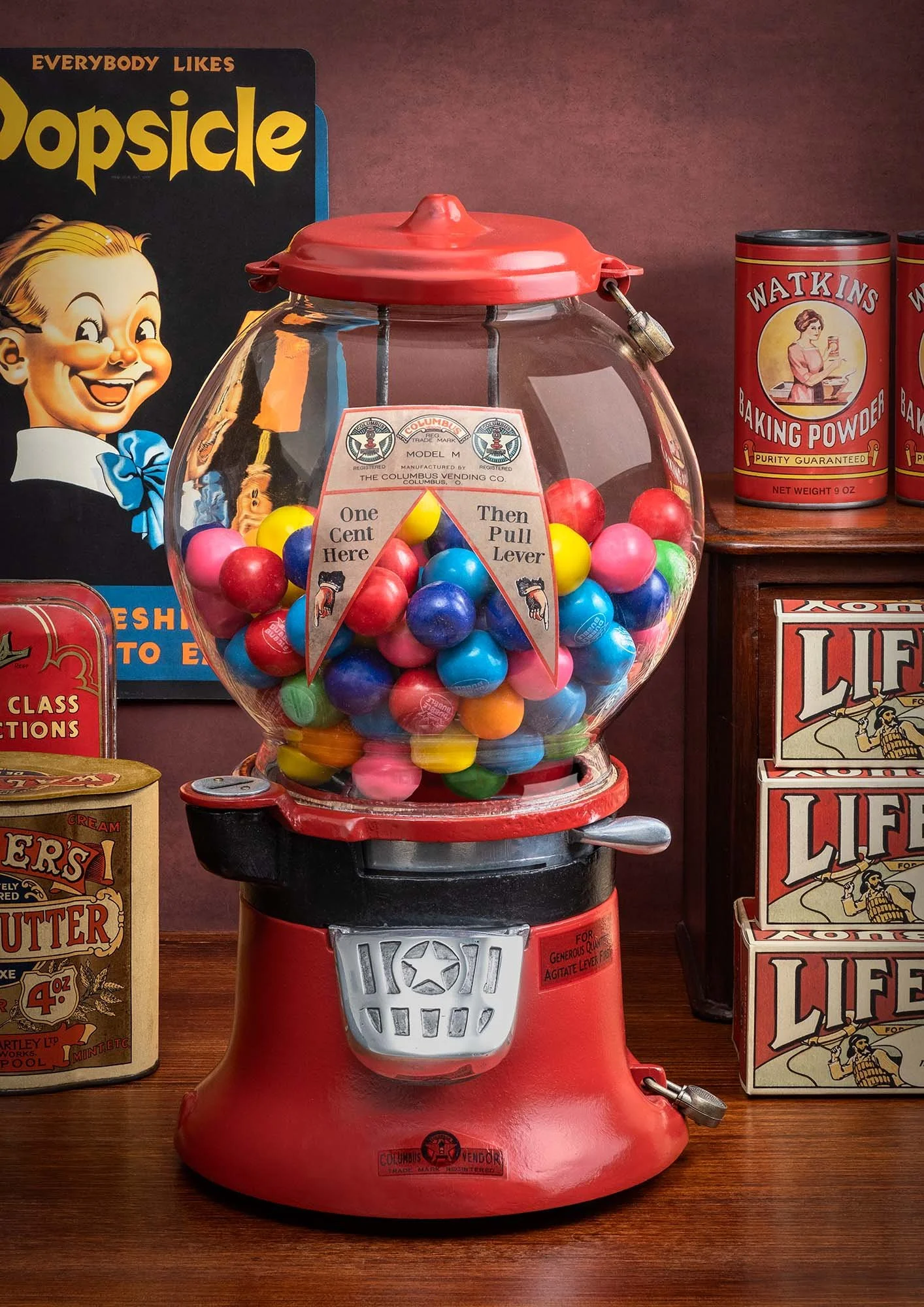 Columbus Vending Machine - Original Fine Art Print — Nostalgique