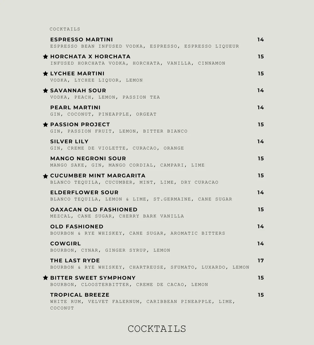 Drink — Vici Rooftop