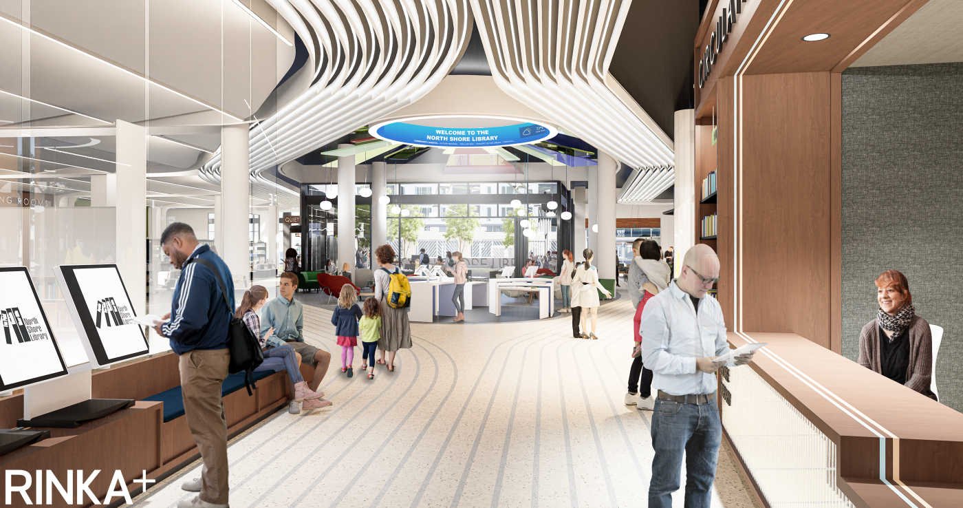 New Library Renderings — North Shore Library