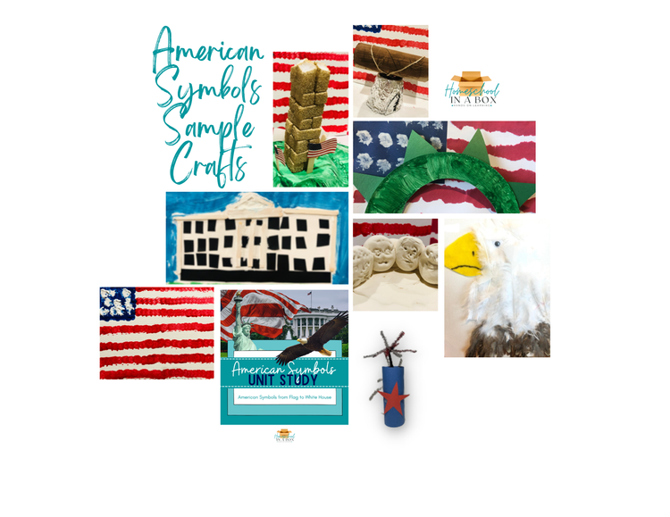 American Symbols Unit Study Digital Download — Homeschool In A Box