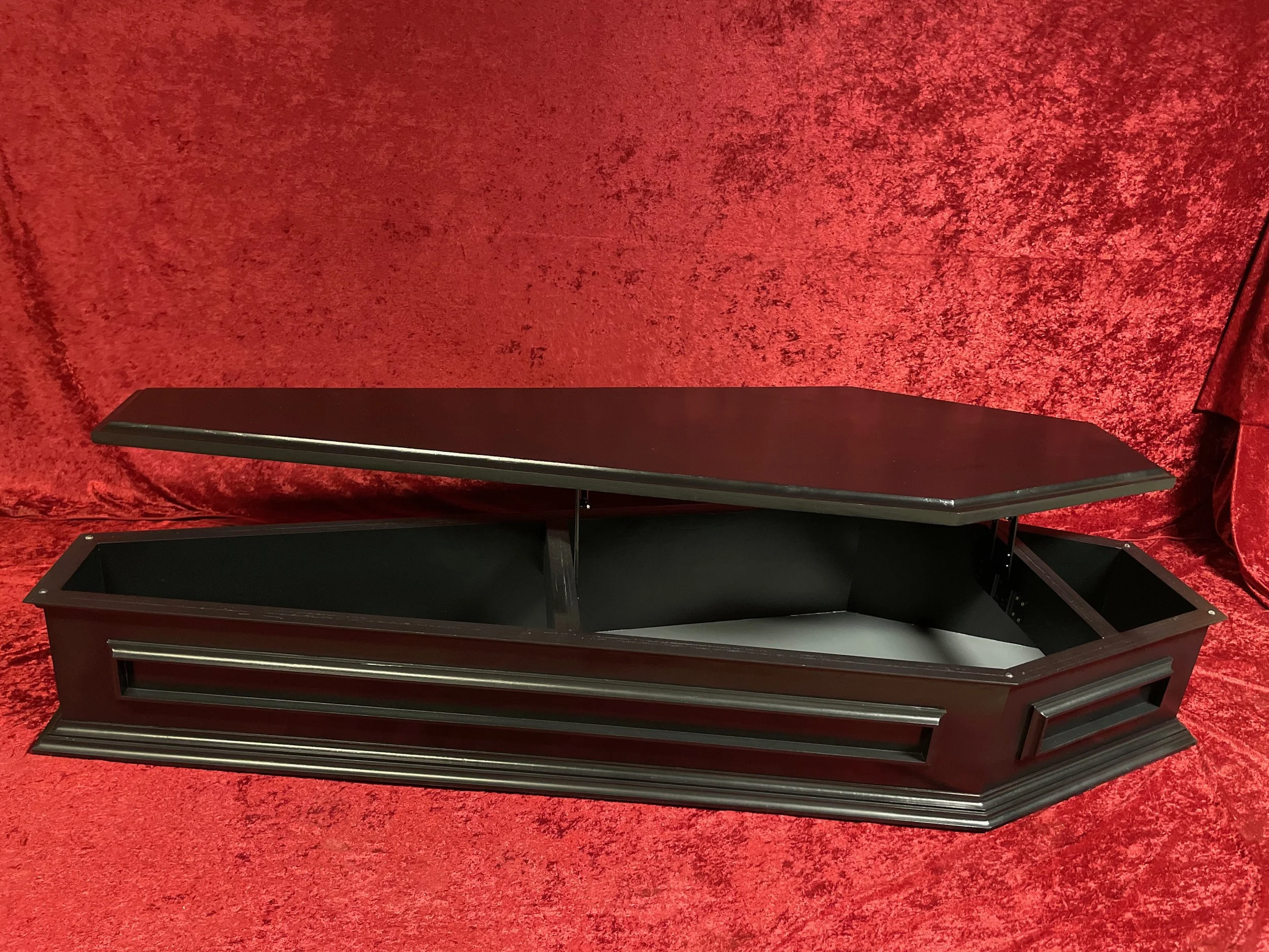 6Ft Coffin Table W/ Bat Winged Legs — Home