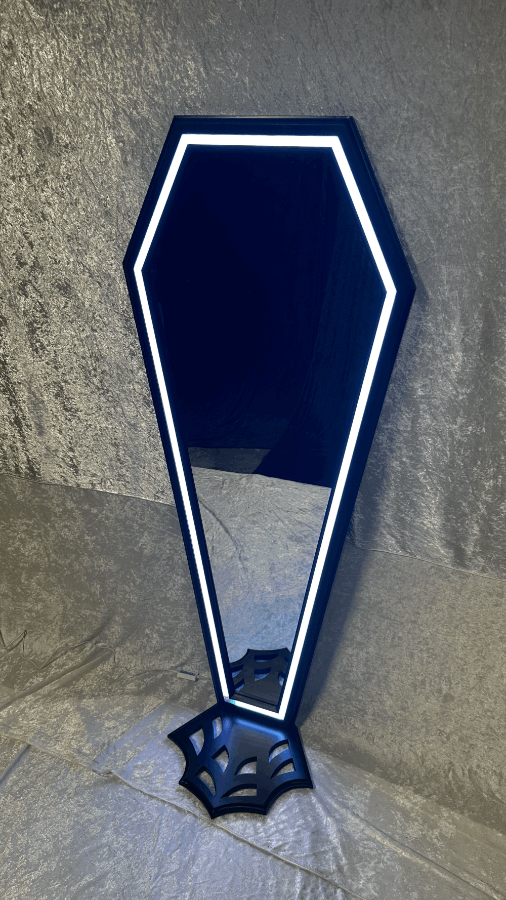 6ft Lighted Coffin Mirror(Hanging) — Home