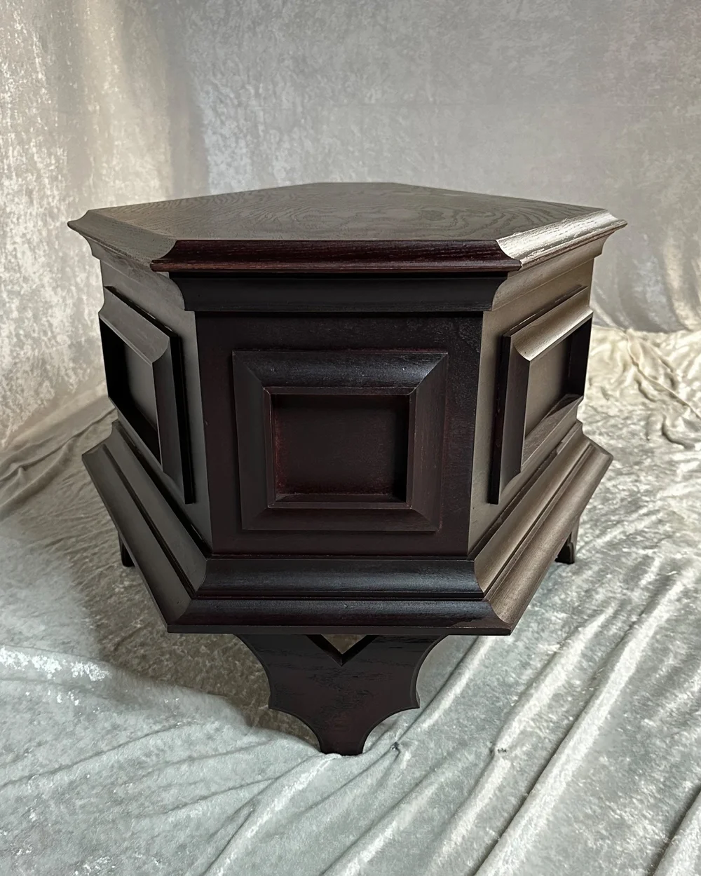 6Ft Coffin Table W/ Bat Winged Legs — Home
