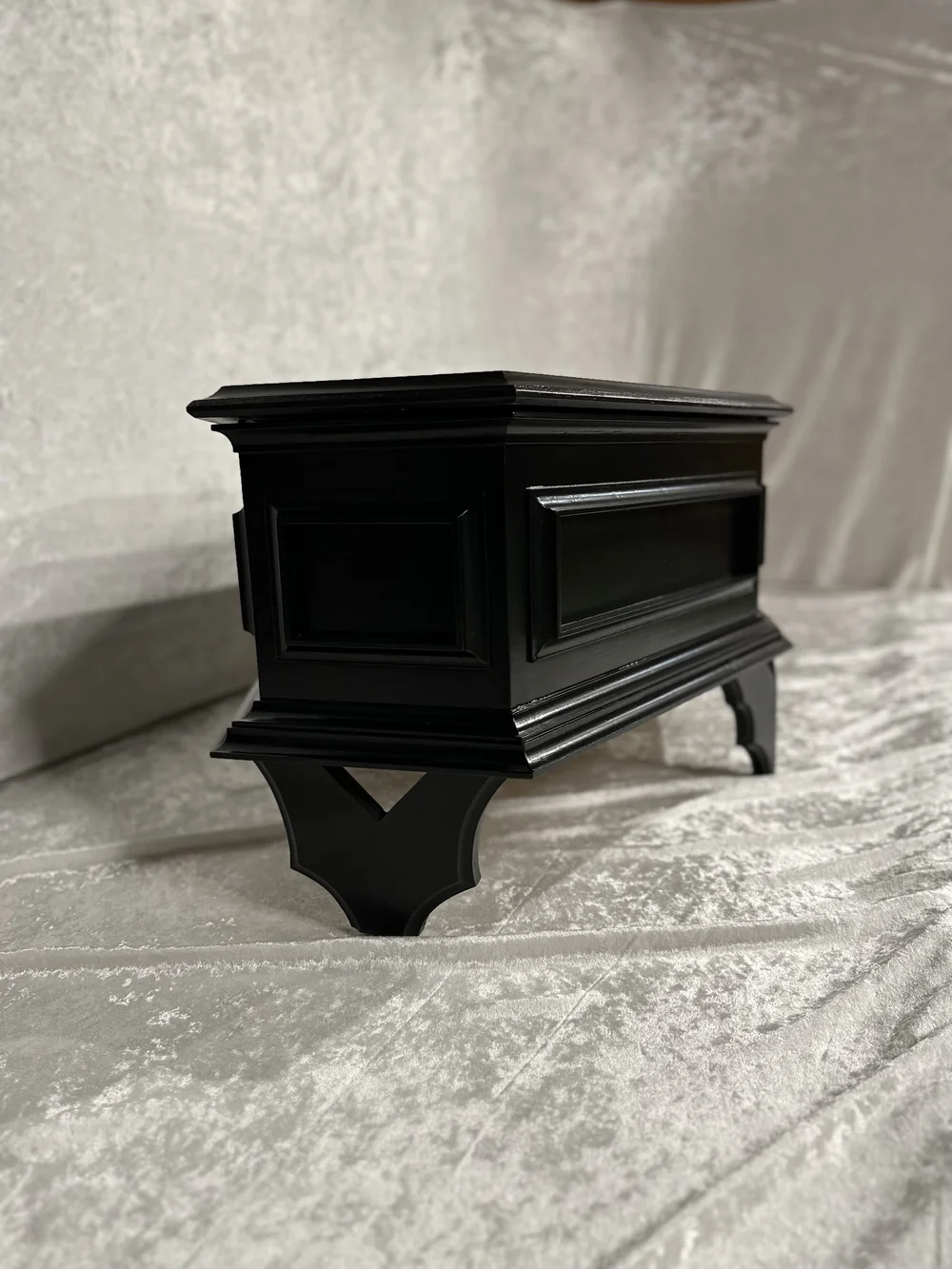 6Ft Coffin Table W/ Bat Winged Legs — Home