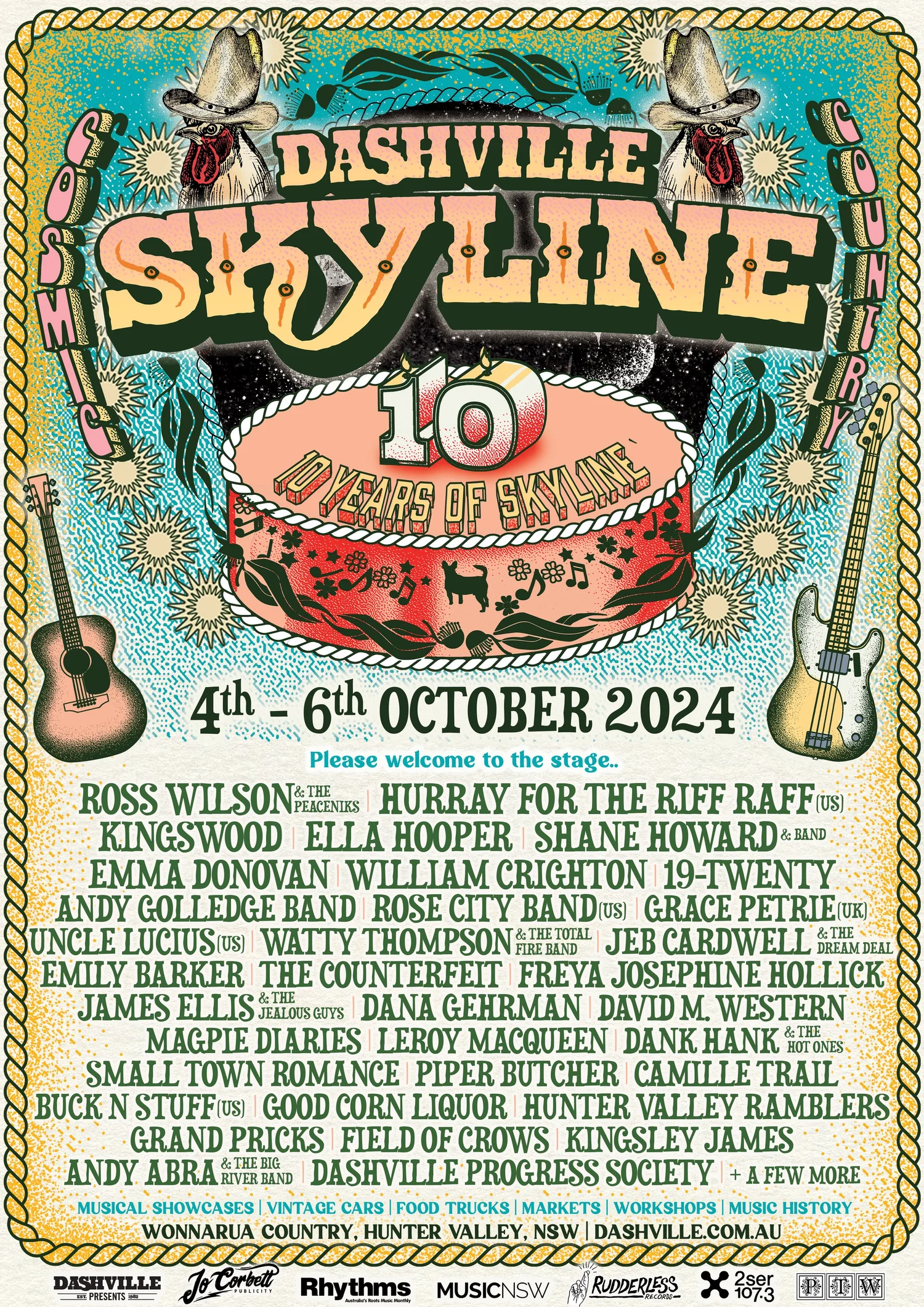 Dashville Skyline - alt-country music festival. Markets, live music ...