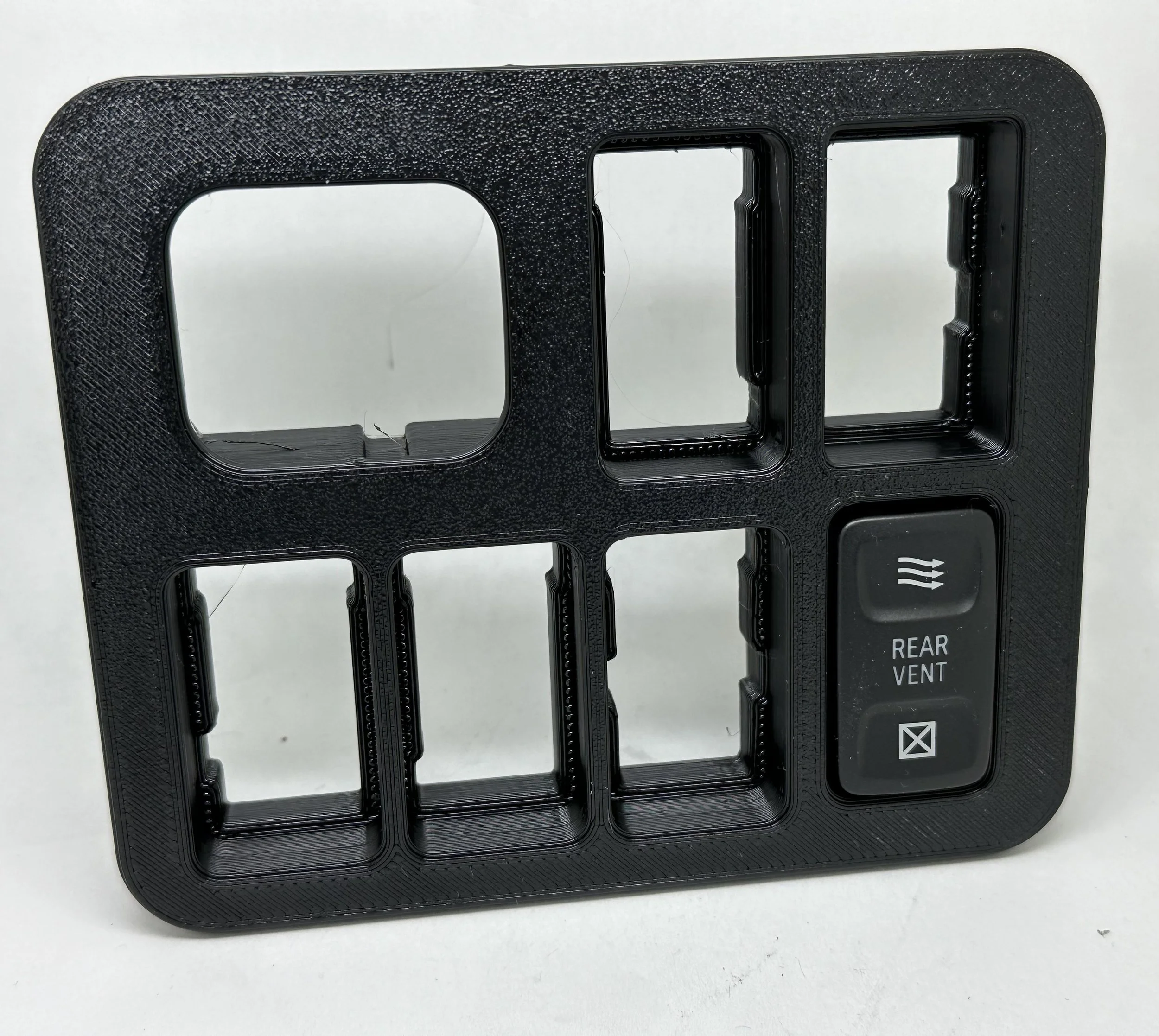 GX470 Mirror Switch Plate for Sienna Rear Vent Switch — SBE Precision ...