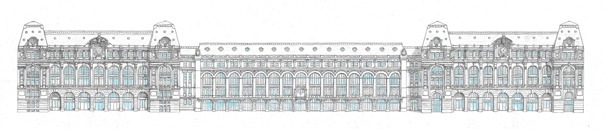 Paris — Tom Rook Art