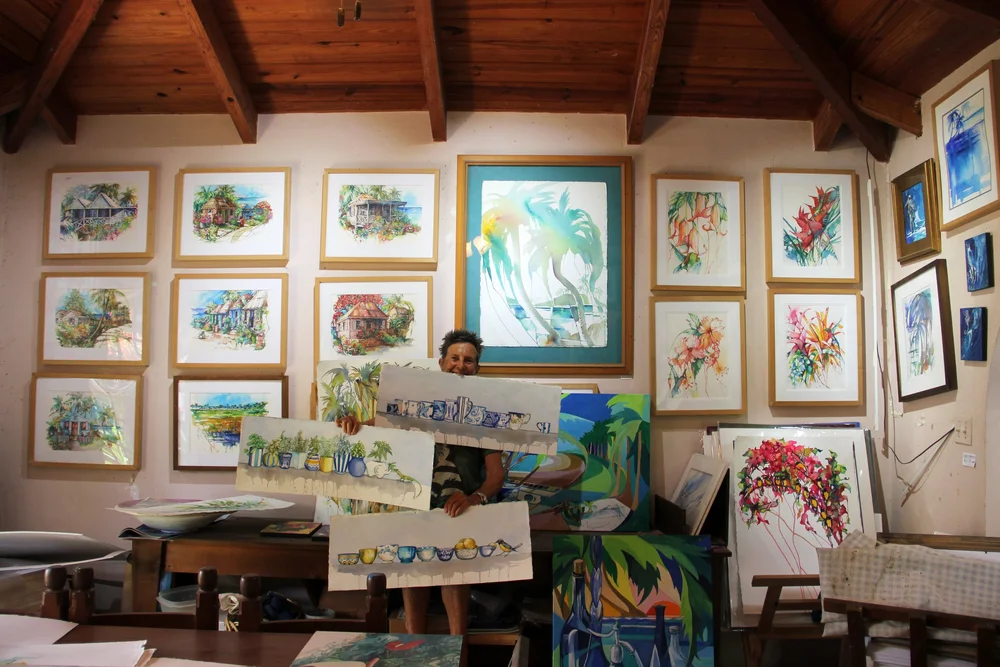 Antigua Art Gallery — Gilly Gobinet Art