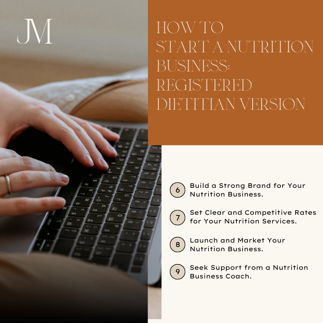 How to Start a Nutrition Business: Registered Dietitian Version