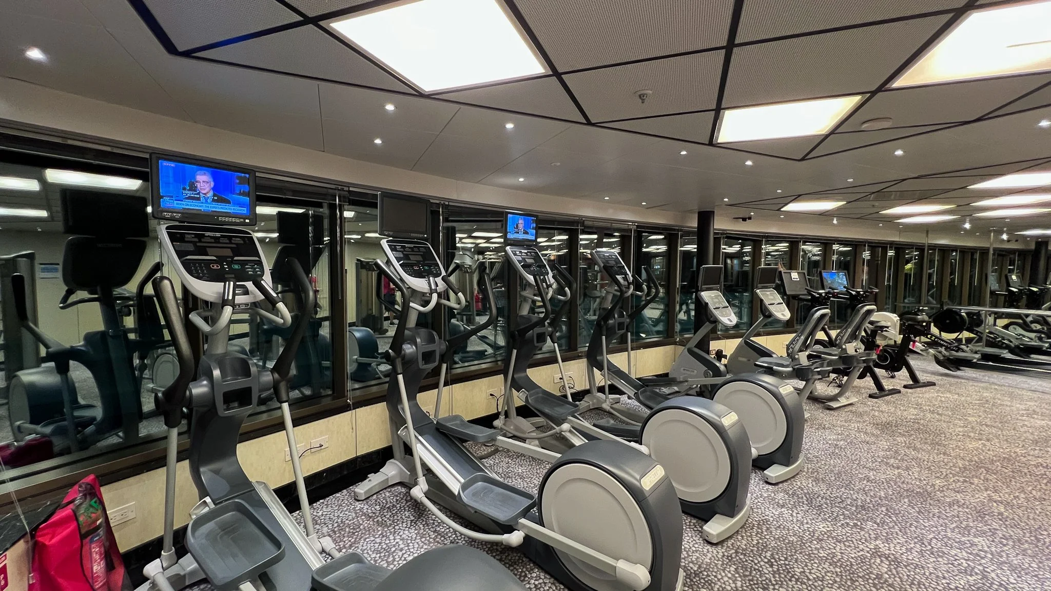 Caribbean Princess Fitness Center — cruisingforone