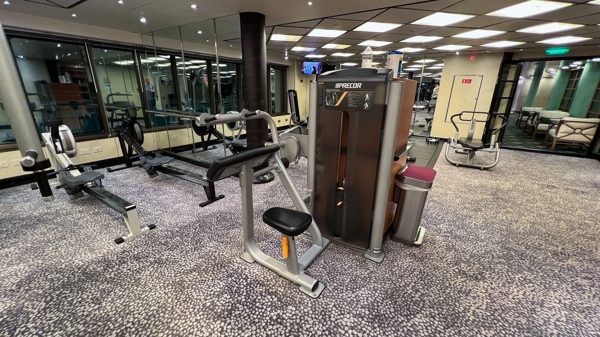 Caribbean Princess Fitness Center — cruisingforone