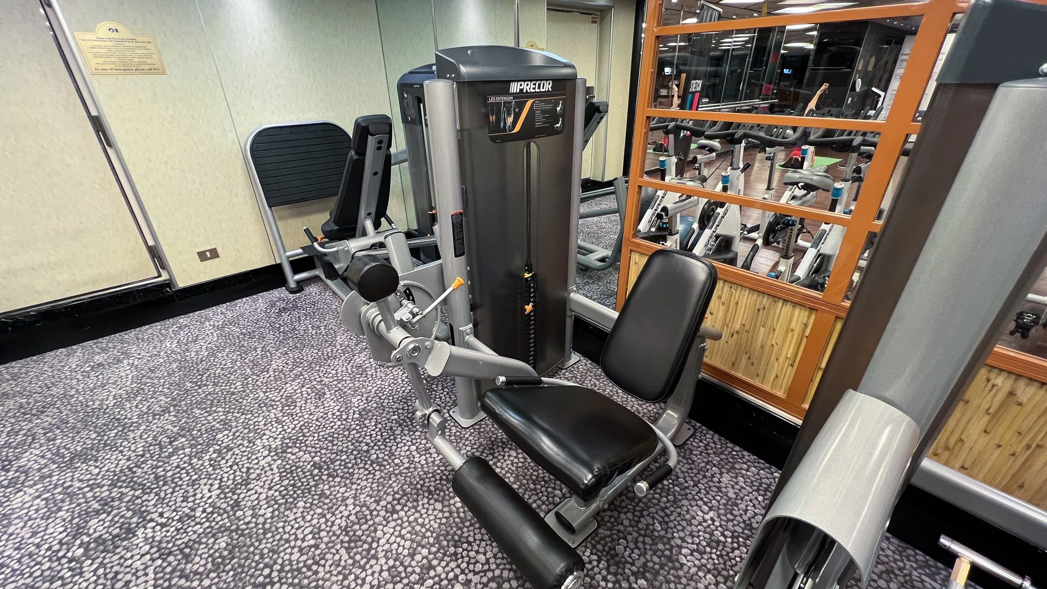 Caribbean Princess Fitness Center — cruisingforone