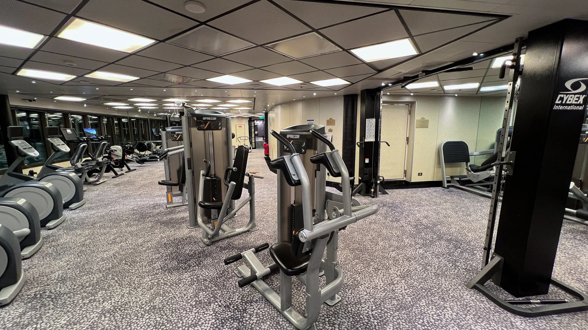 Caribbean Princess Fitness Center — cruisingforone