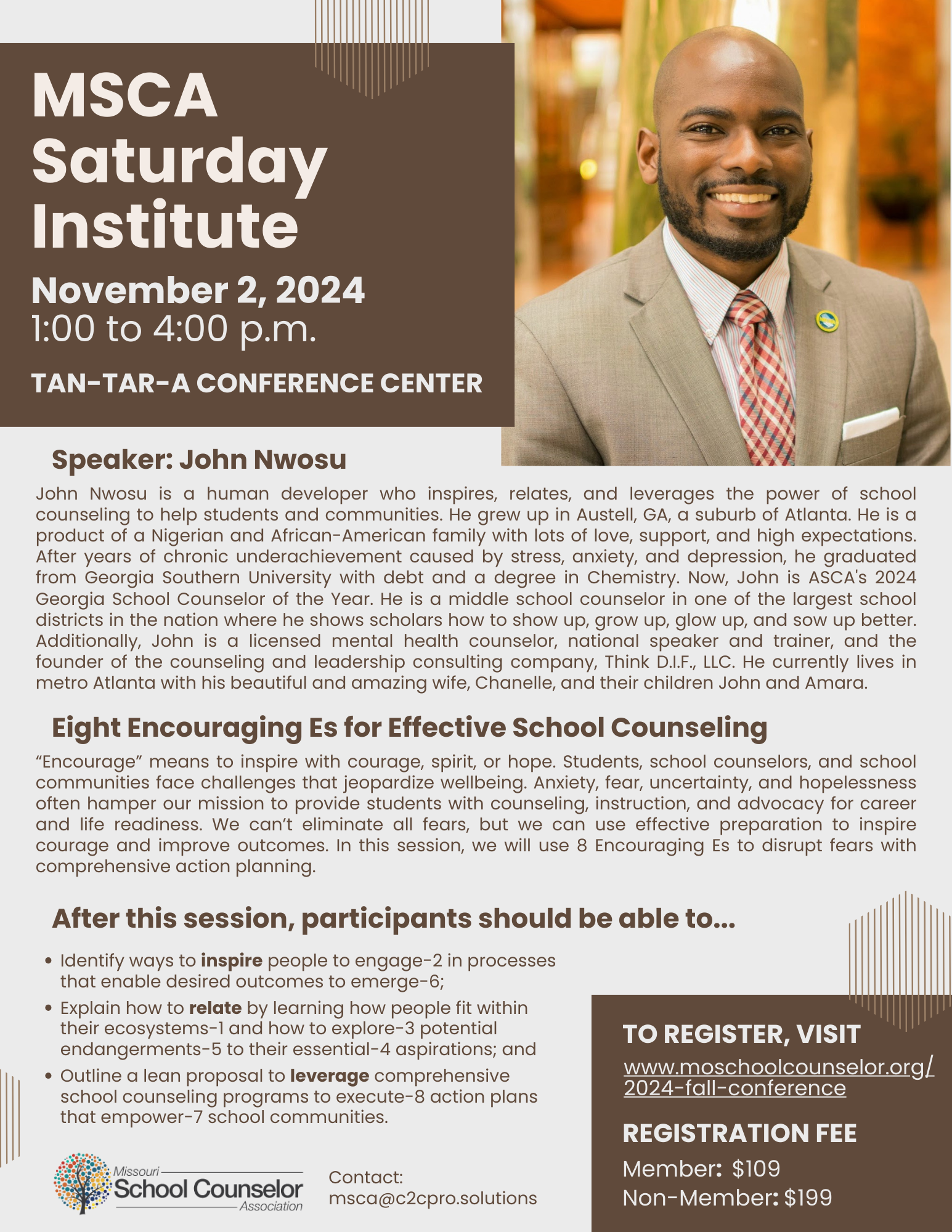 2024 Fall Conference — Missouri School Counselor Association