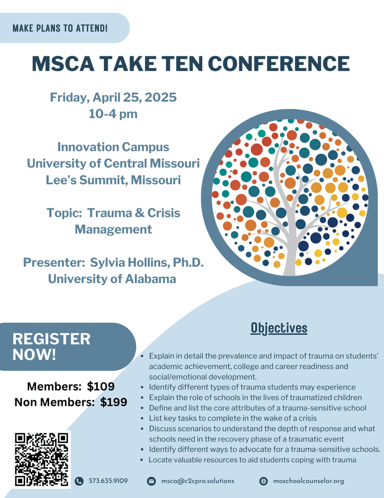 2025 Take Ten Conference — Missouri School Counselor Association