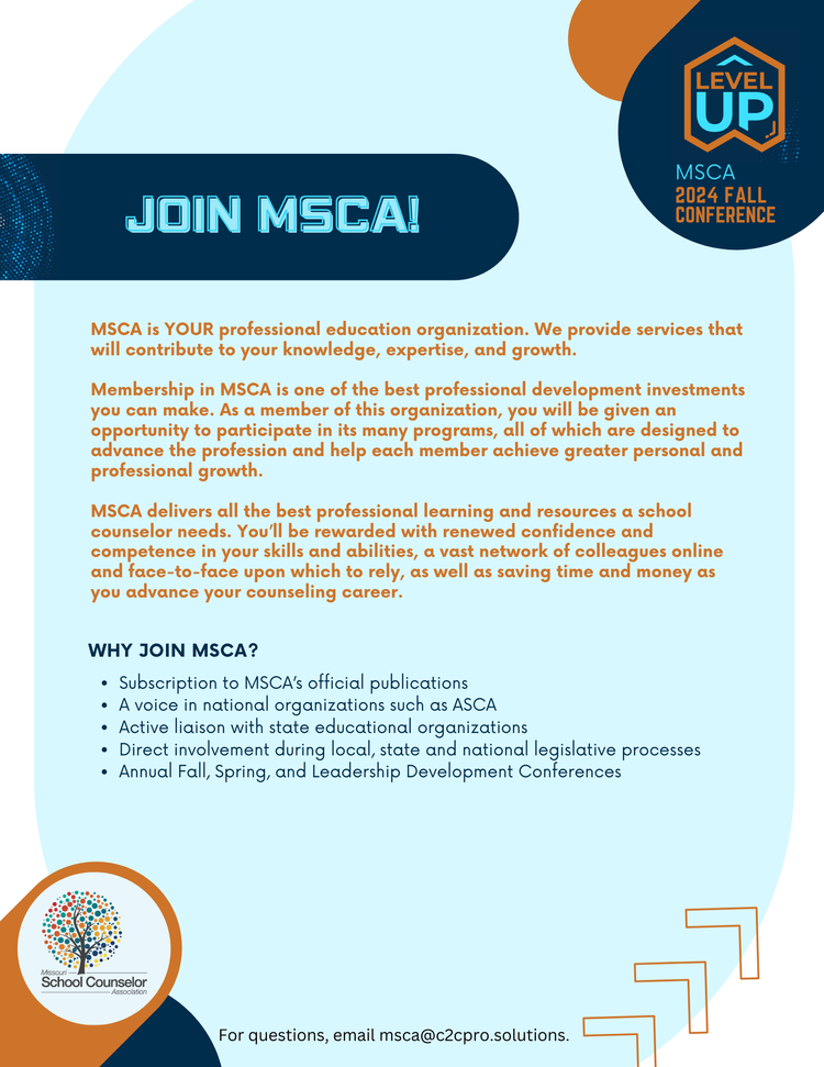 2024 Fall Conference — Missouri School Counselor Association