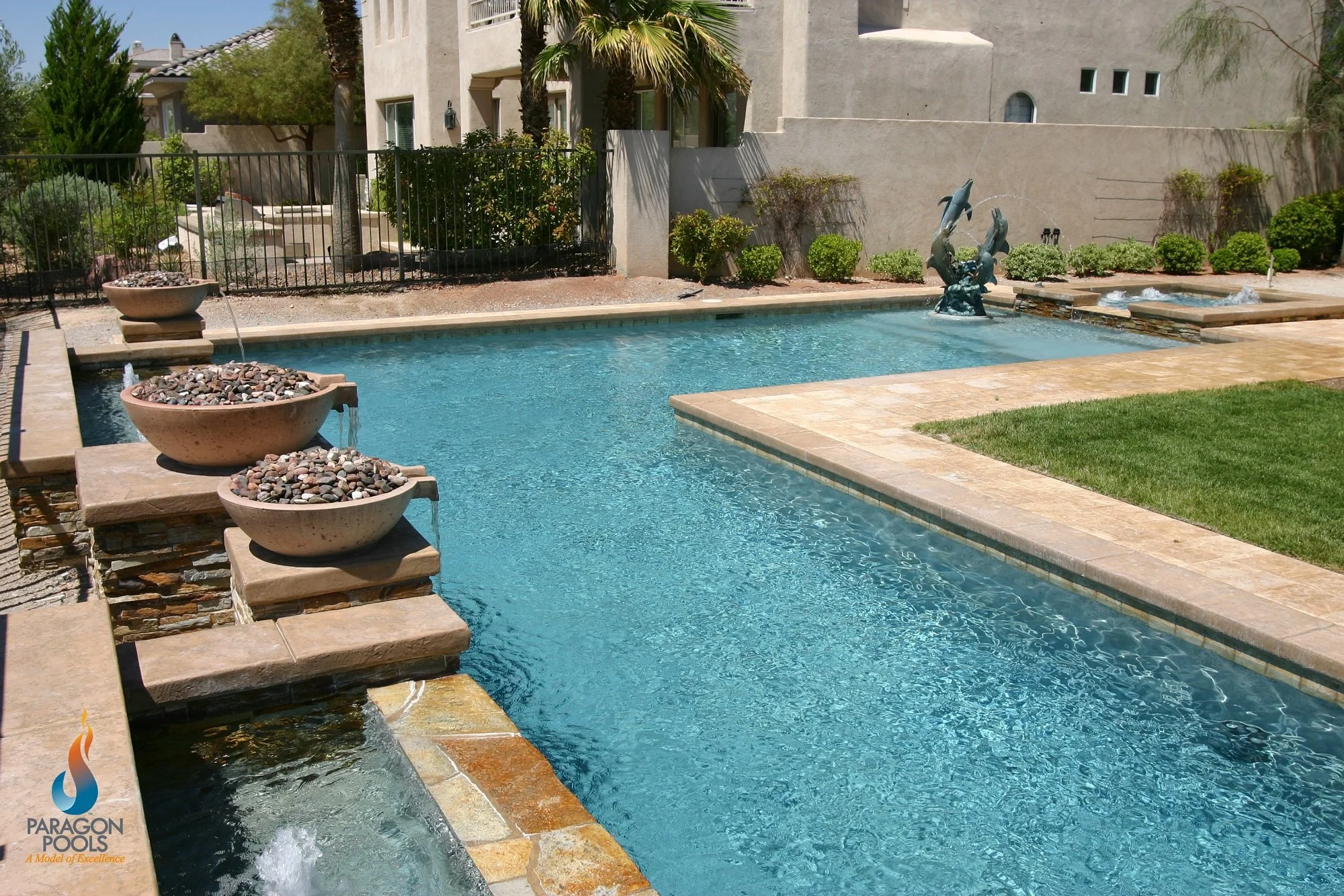 Paragon Pools, award-winning custom in-ground pools and spas, new ...