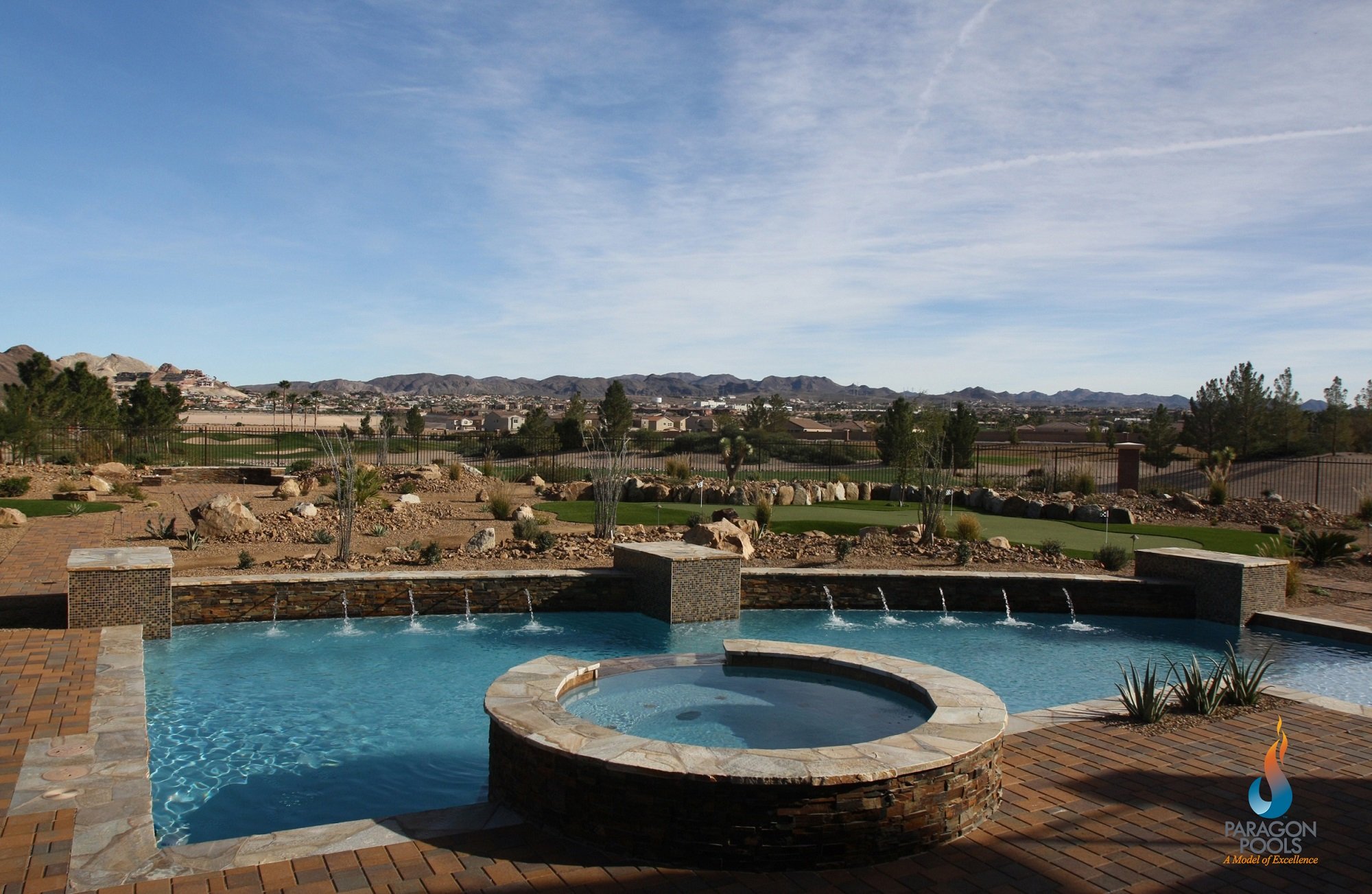 Paragon Pools, award-winning custom in-ground pools and spas, new ...