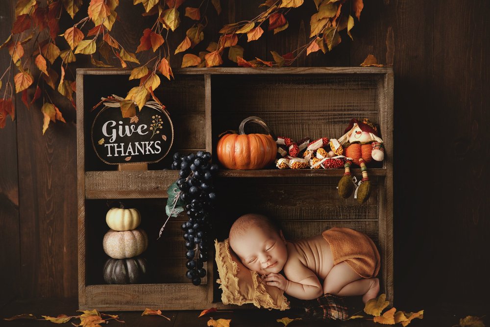 Thanksgiving Baby Photography