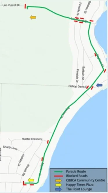 Parade Route — CBBCA