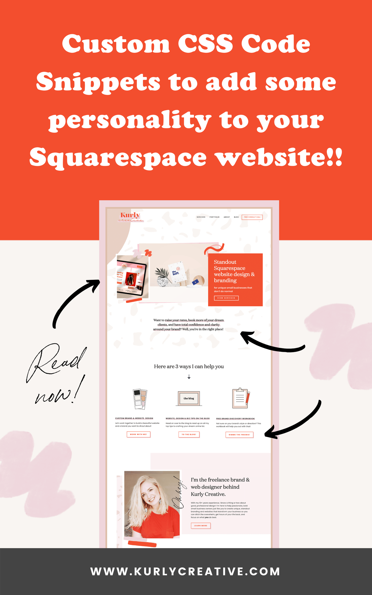 Easy Squarespace CSS Code Snippets to Jazz up Your Website — Kurly ...
