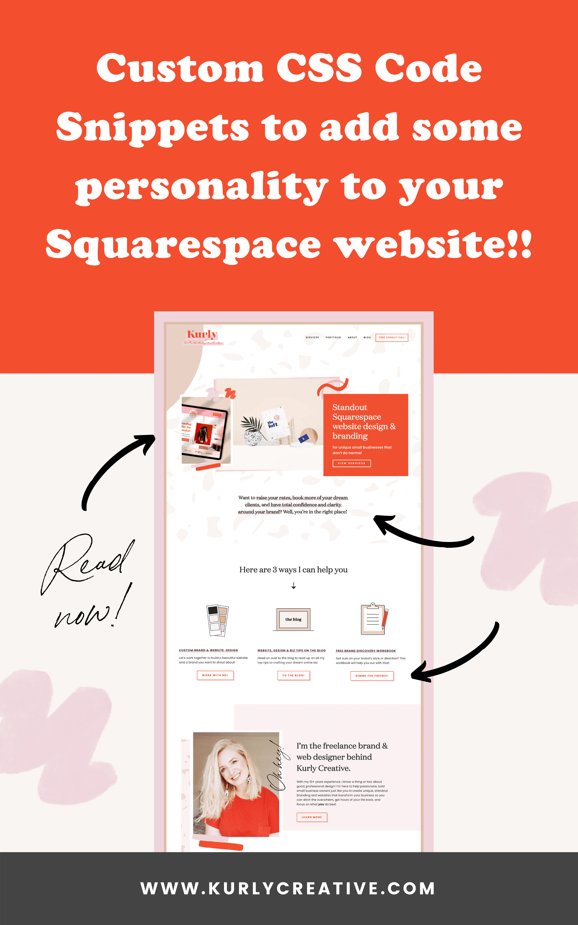 Easy Squarespace CSS Code Snippets to Jazz up Your Website — Kurly ...