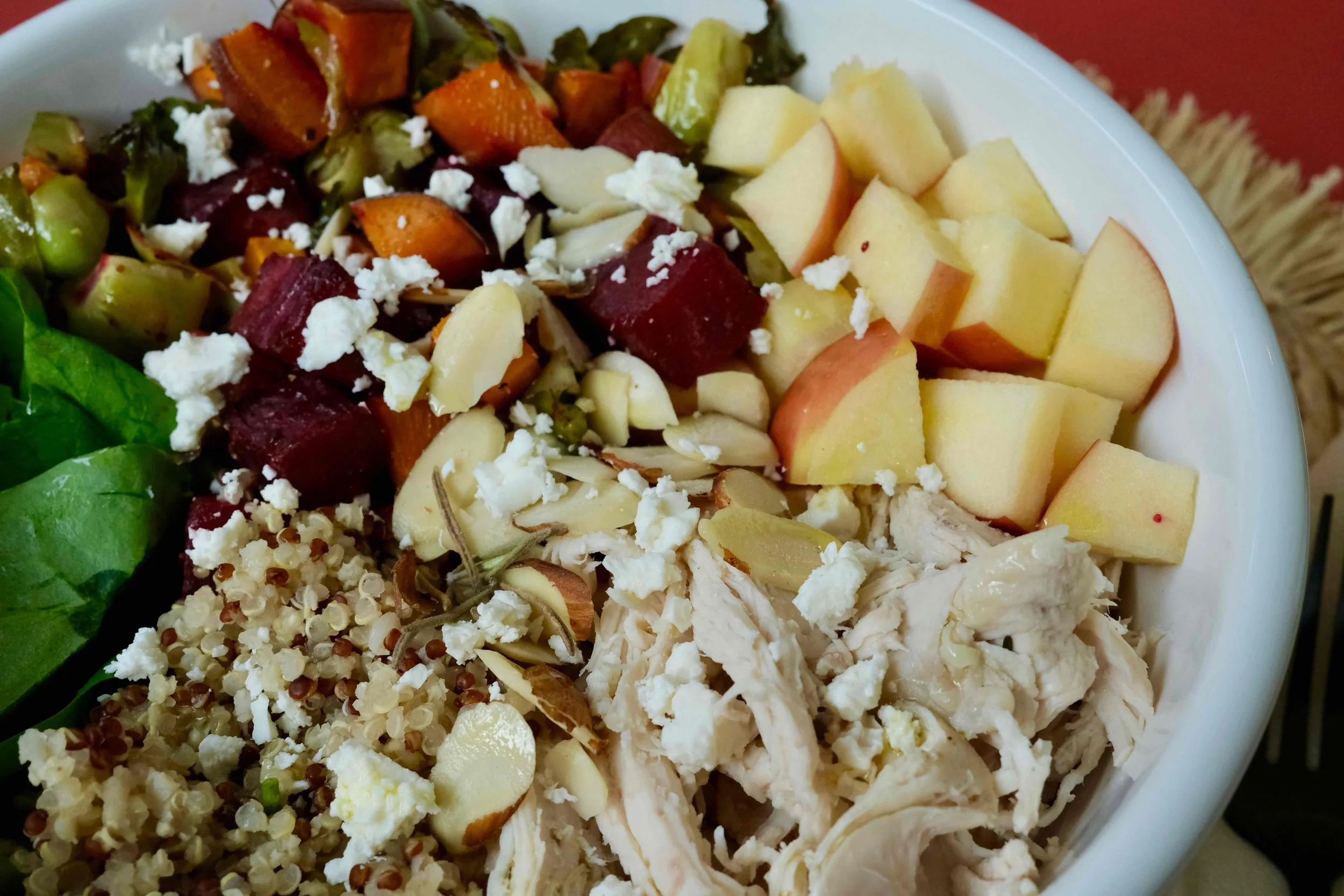 Beet and Chicken Harvest Bowl — Remi Rose Nutrition