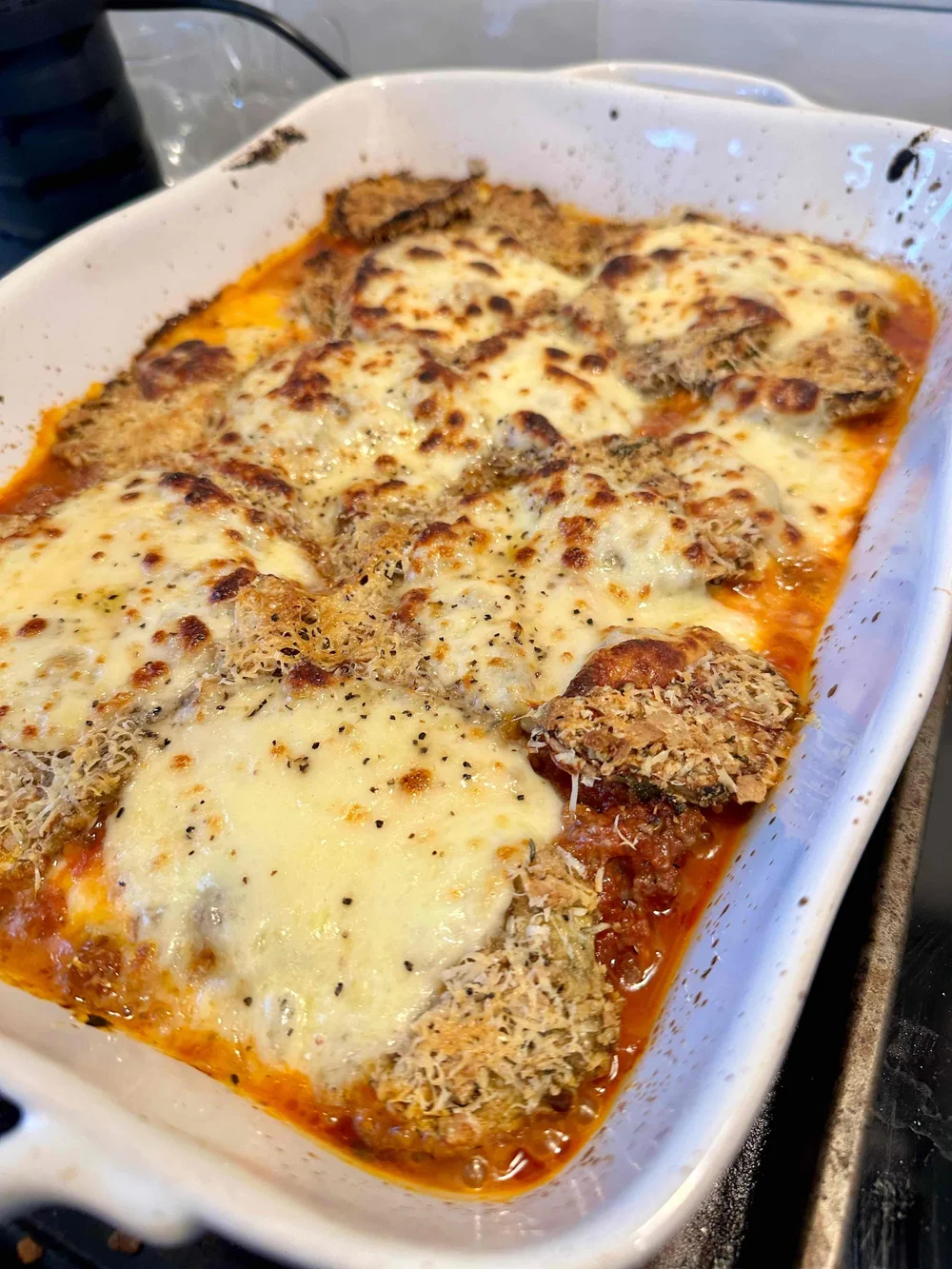 Eggplant Parmesan With Ground Beef — Remi Rose Nutrition