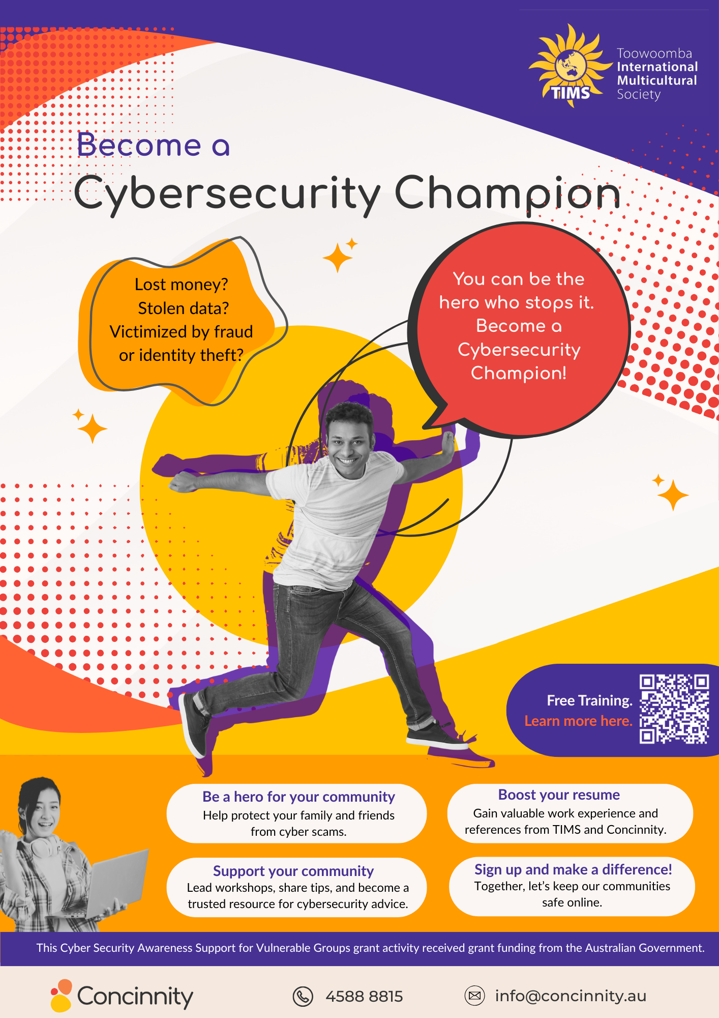 Cyber Security Champion — Toowoomba International Multicultural Society