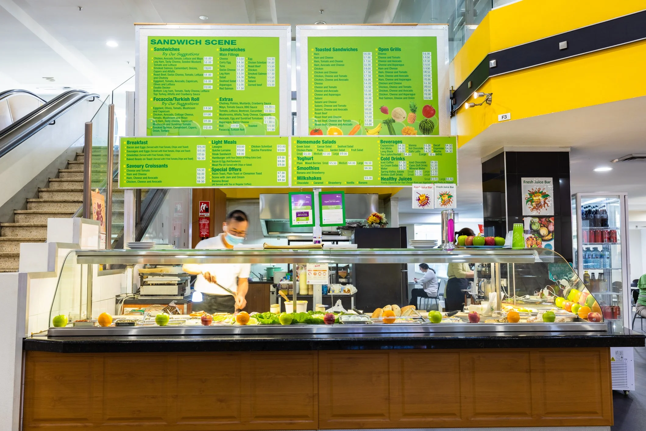 Sandwich Scene — BURWOOD PLAZA