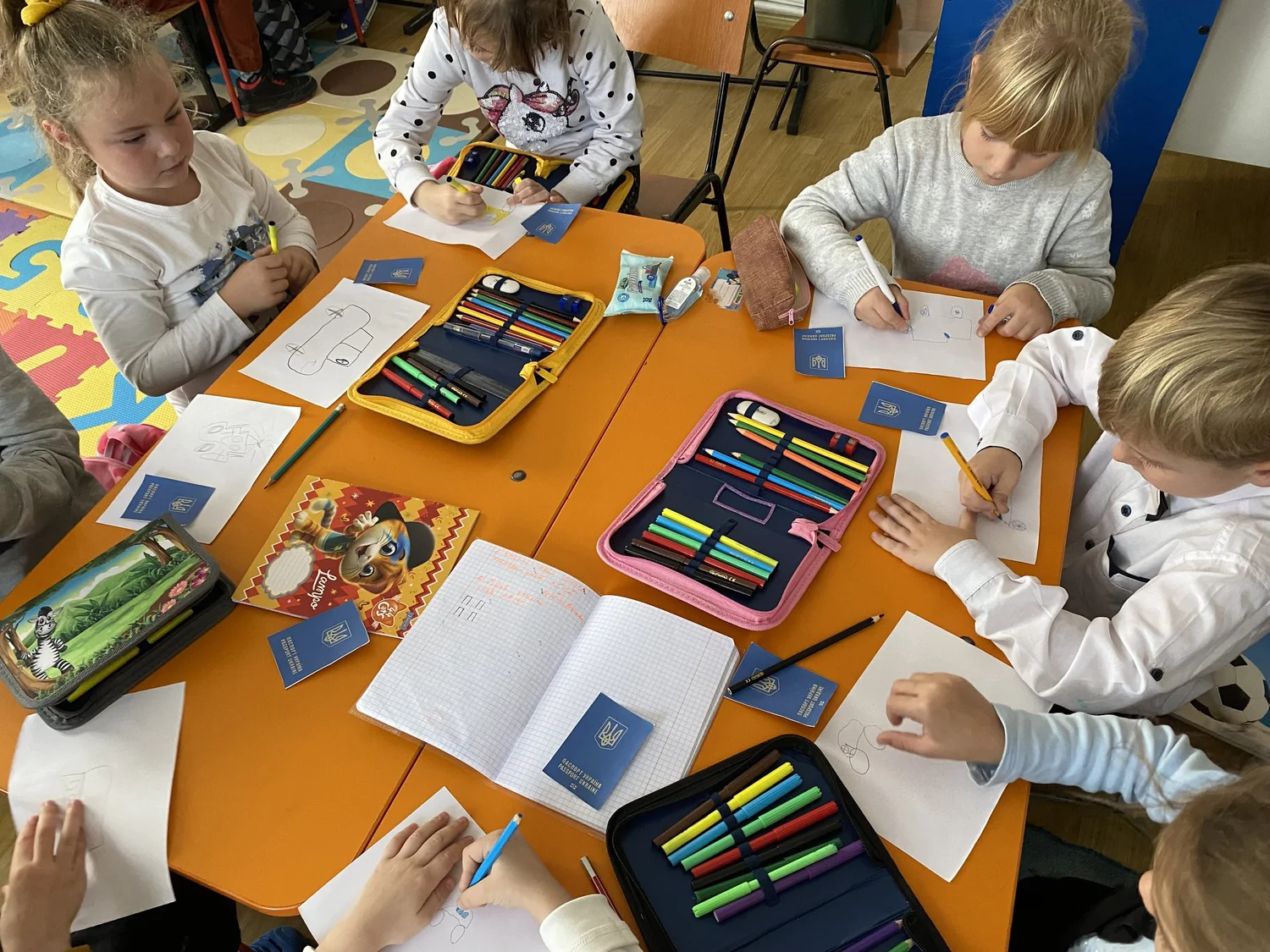 Educating Ukrainian refugee children, as war enters its second year