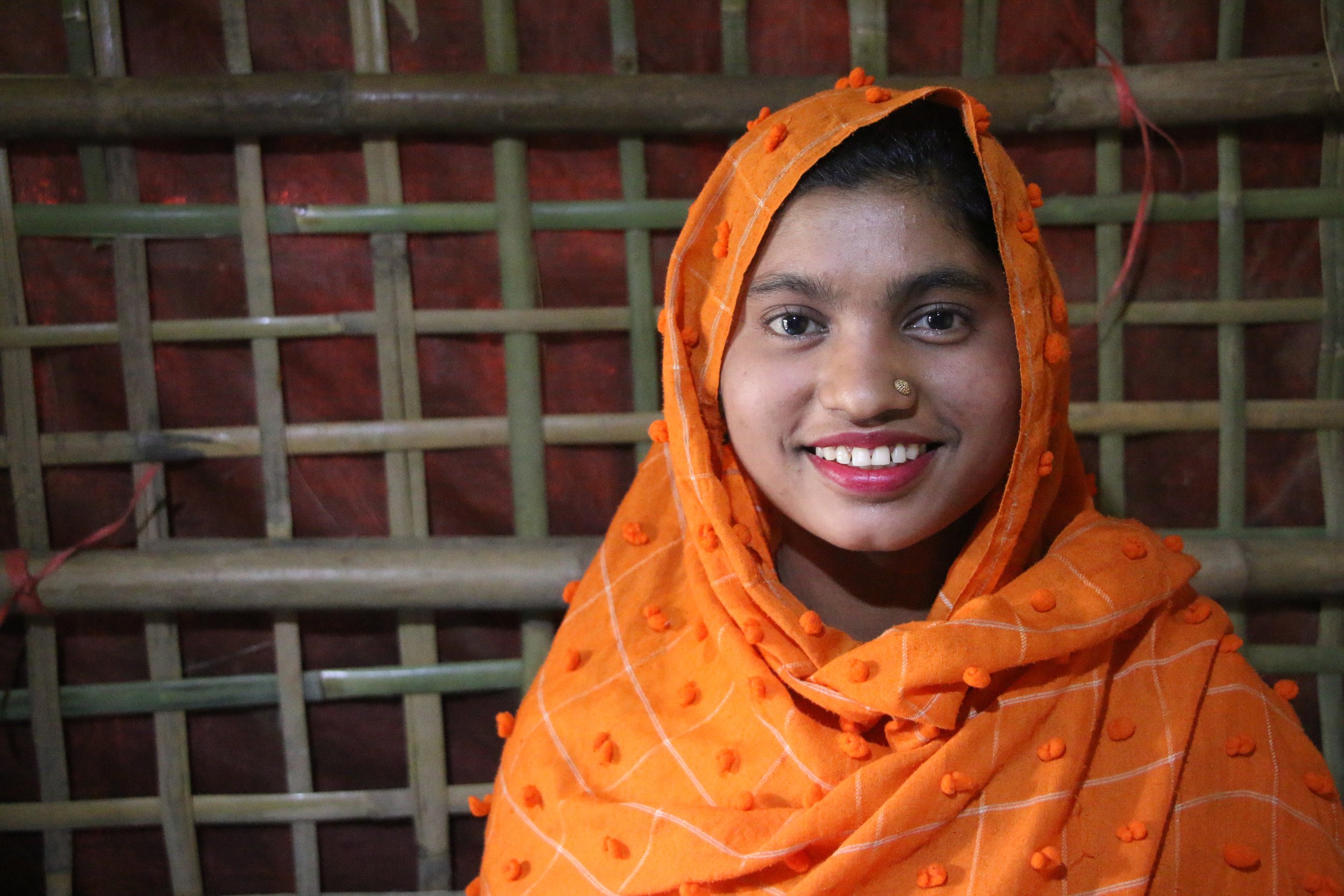 Transforming a new bride’s future with hearing aids