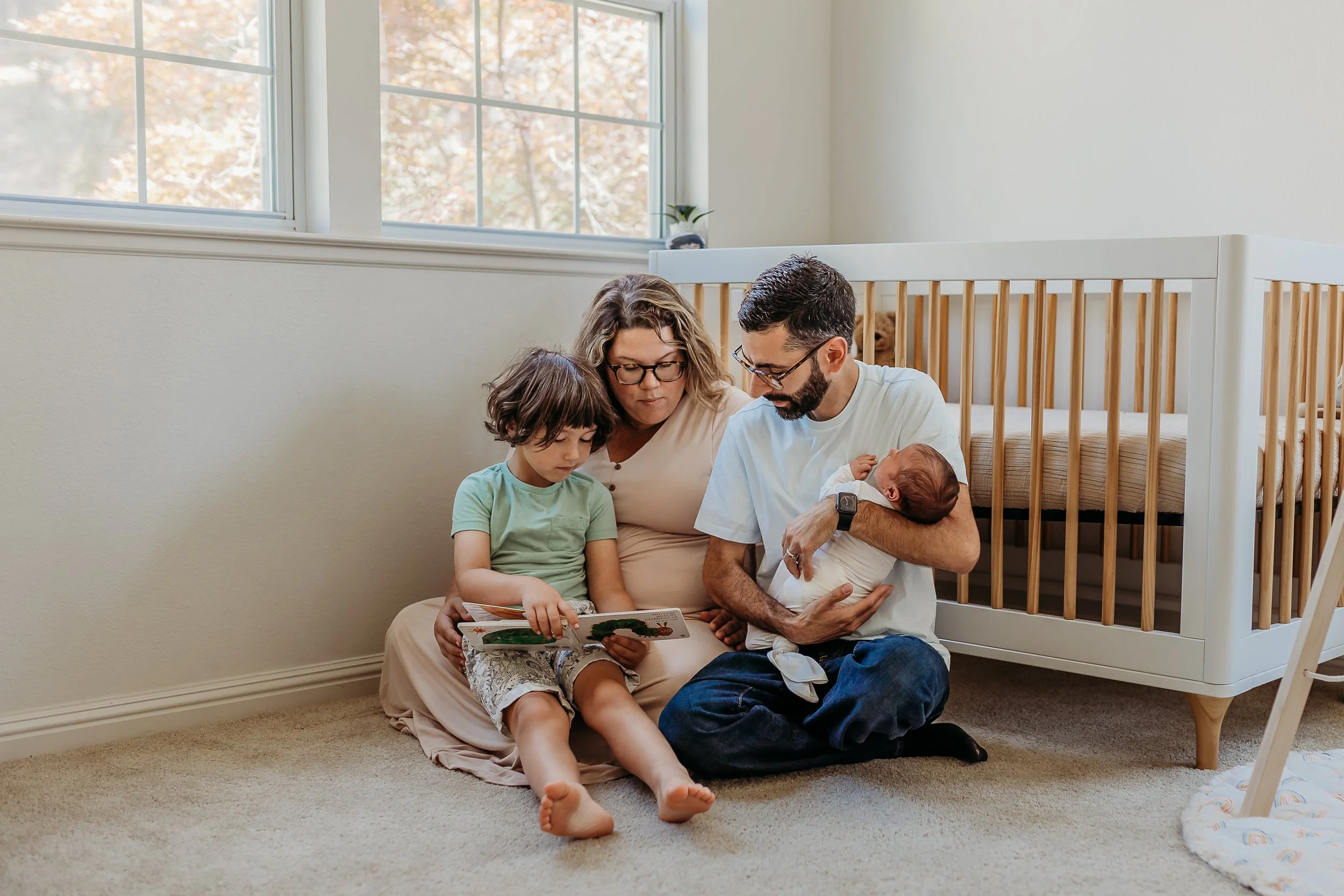 Lifestyle Newborn session in San Jose, CA — Abigail Alanis Photography