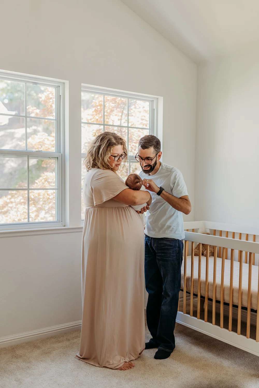 Lifestyle Newborn session in San Jose, CA — Abigail Alanis Photography