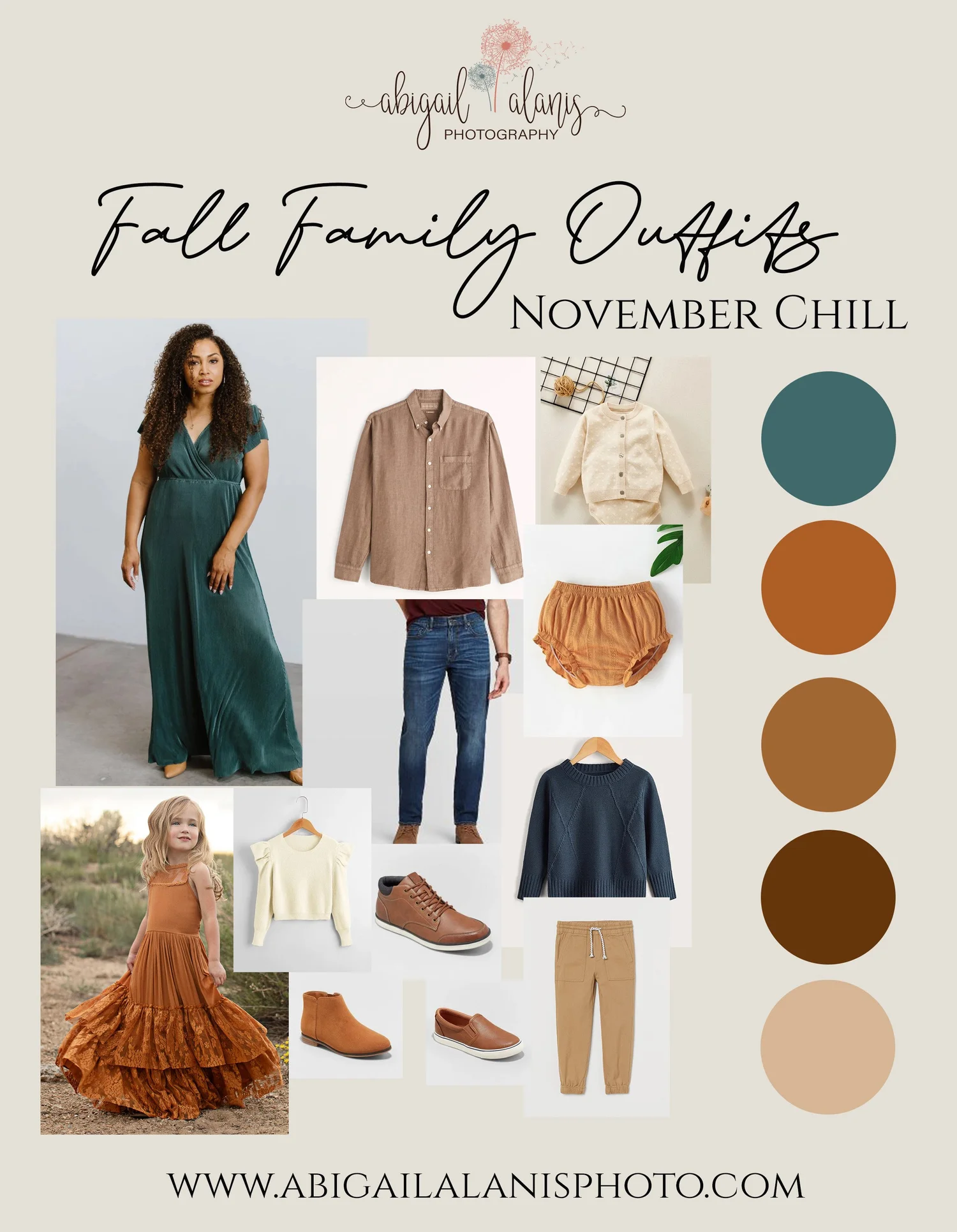 Fall Family Outfits | Style Guide — Abigail Alanis Photography