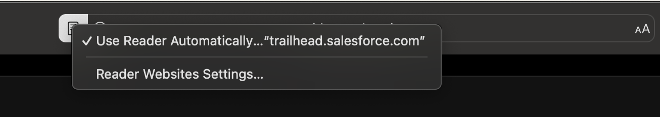 How to Make Trailhead Reading Experience Easier on the Eyes