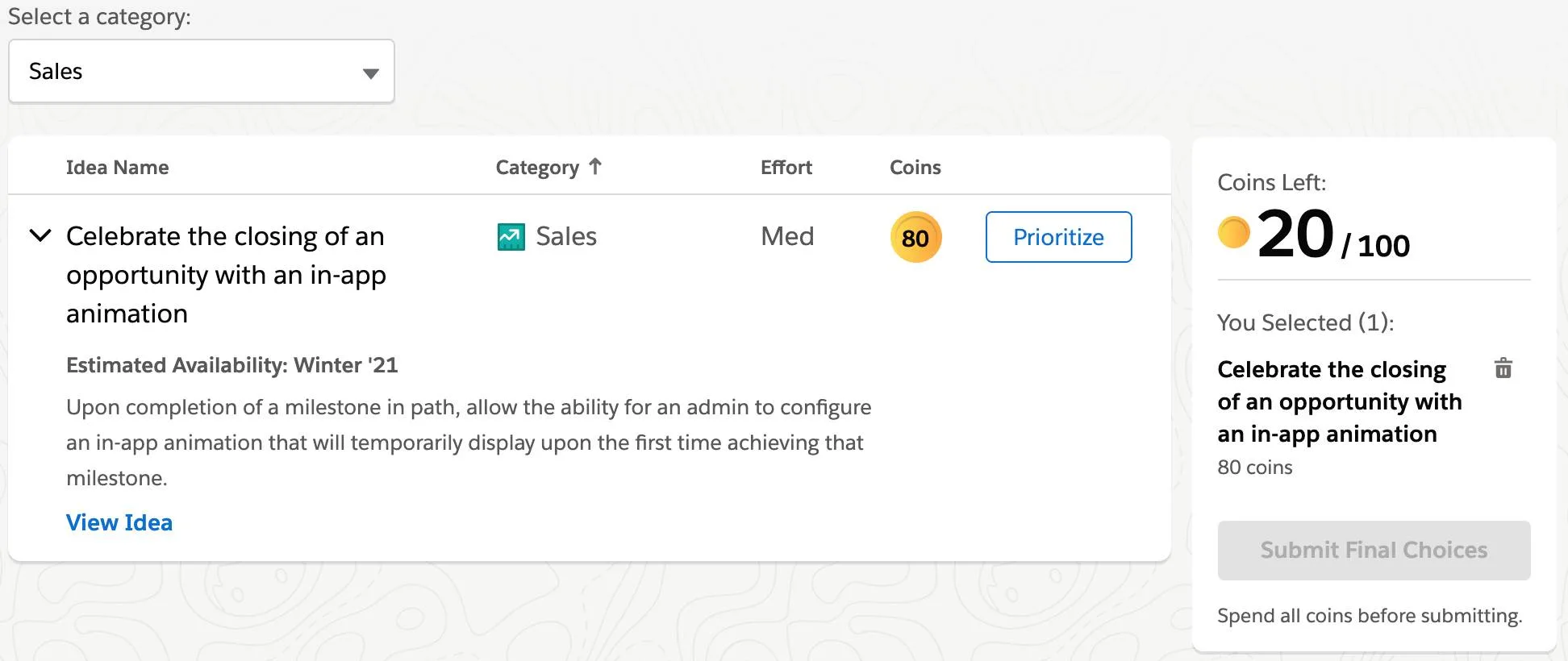 Building Strong Communities Around Your Product Via salesforce Idea Management