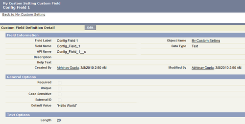 Custom Settings – Null Pointer Exception Quick Fix!