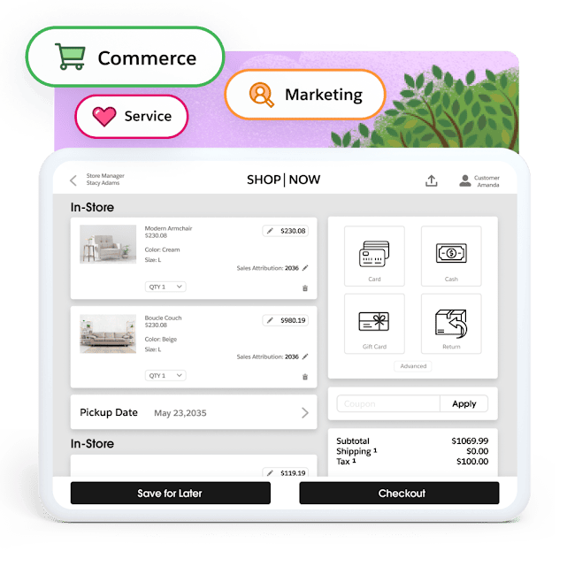 Salesforce Retail Cloud With Modern POS