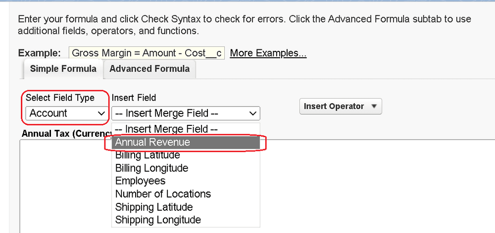 Using Formula Fields in Salesforce