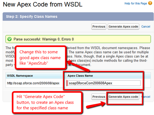 Invoking “Apex WSDL” Web Services from Apex Code