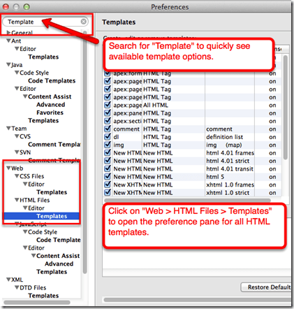 Visualforce Code Templates/Snippets for Force.com IDE!