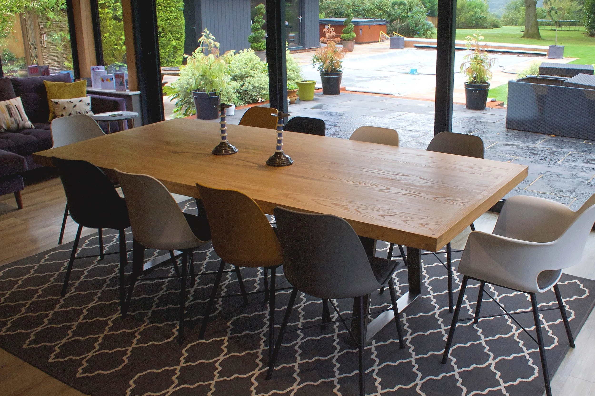 Ash kitchen table — Louis Rhoades Studio