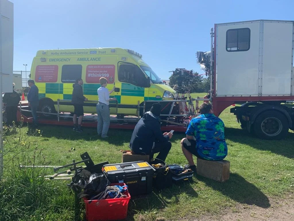 Articulated Low-loader — IMC Film & Tv Tracking Services