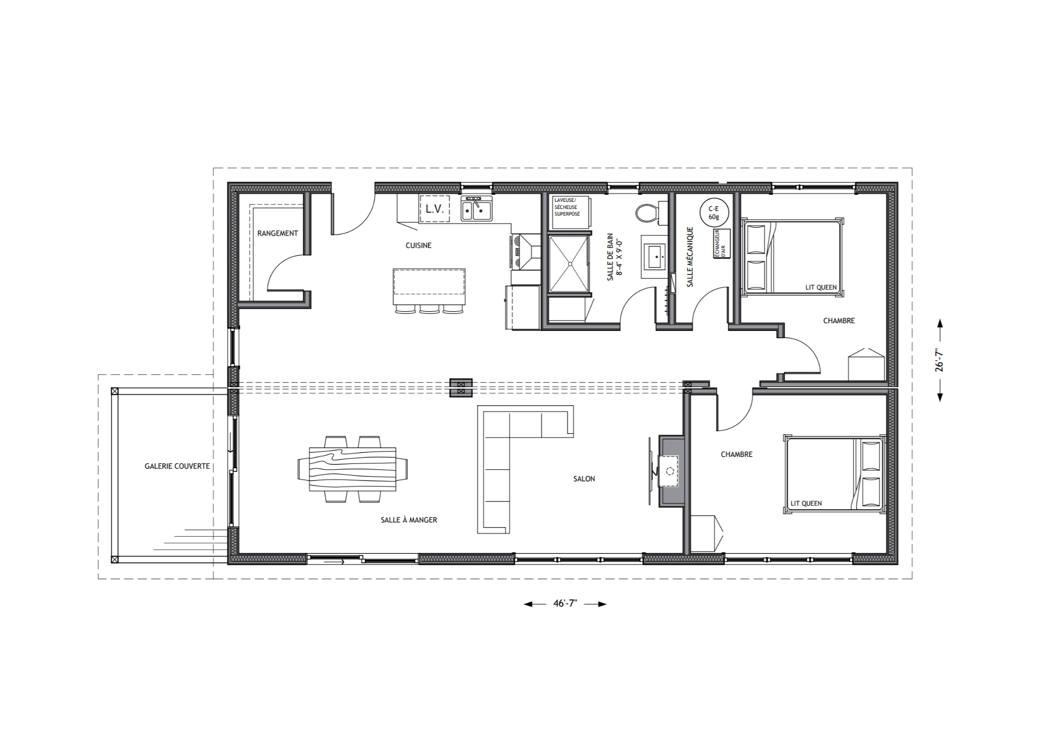 Chalet préfabriqué - le YÄNI — Alexi Modulaire