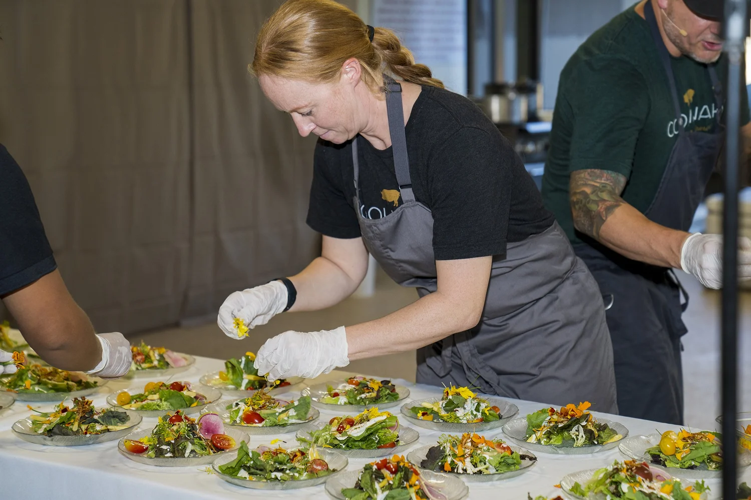 Cooking class without the hands-on watch chefs prepare the meal you eat ...